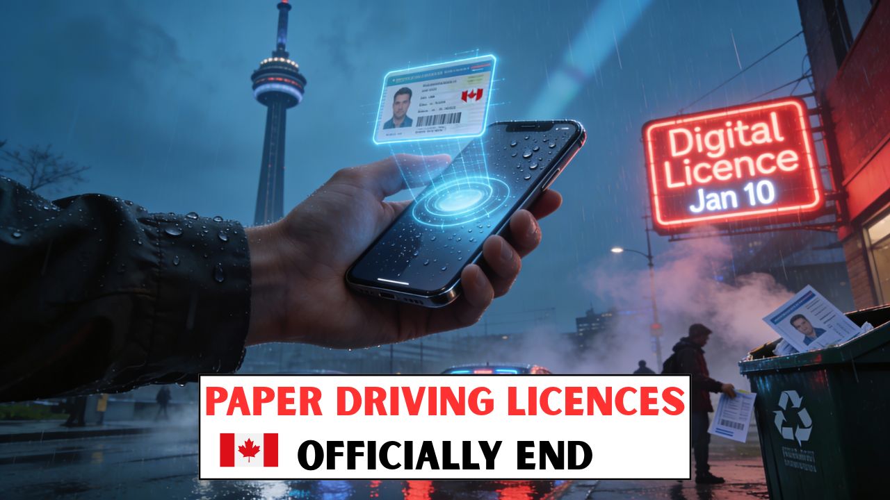 Goodbye to Paper Driving Licences in Canada: $250 Digital Licence Rule ...